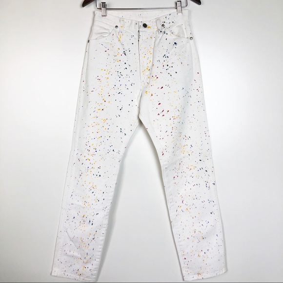 Wrangler | Jeans | Wrangler Rare Vintage Paint Splatter Jeans | Poshmark
